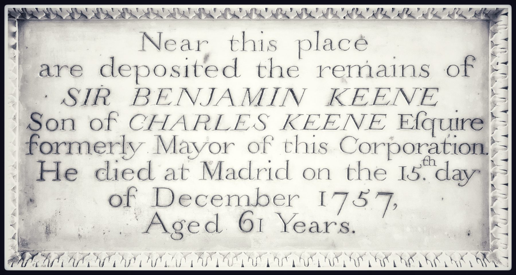 Sir Benjamin Keene, the local lad who influenced international events